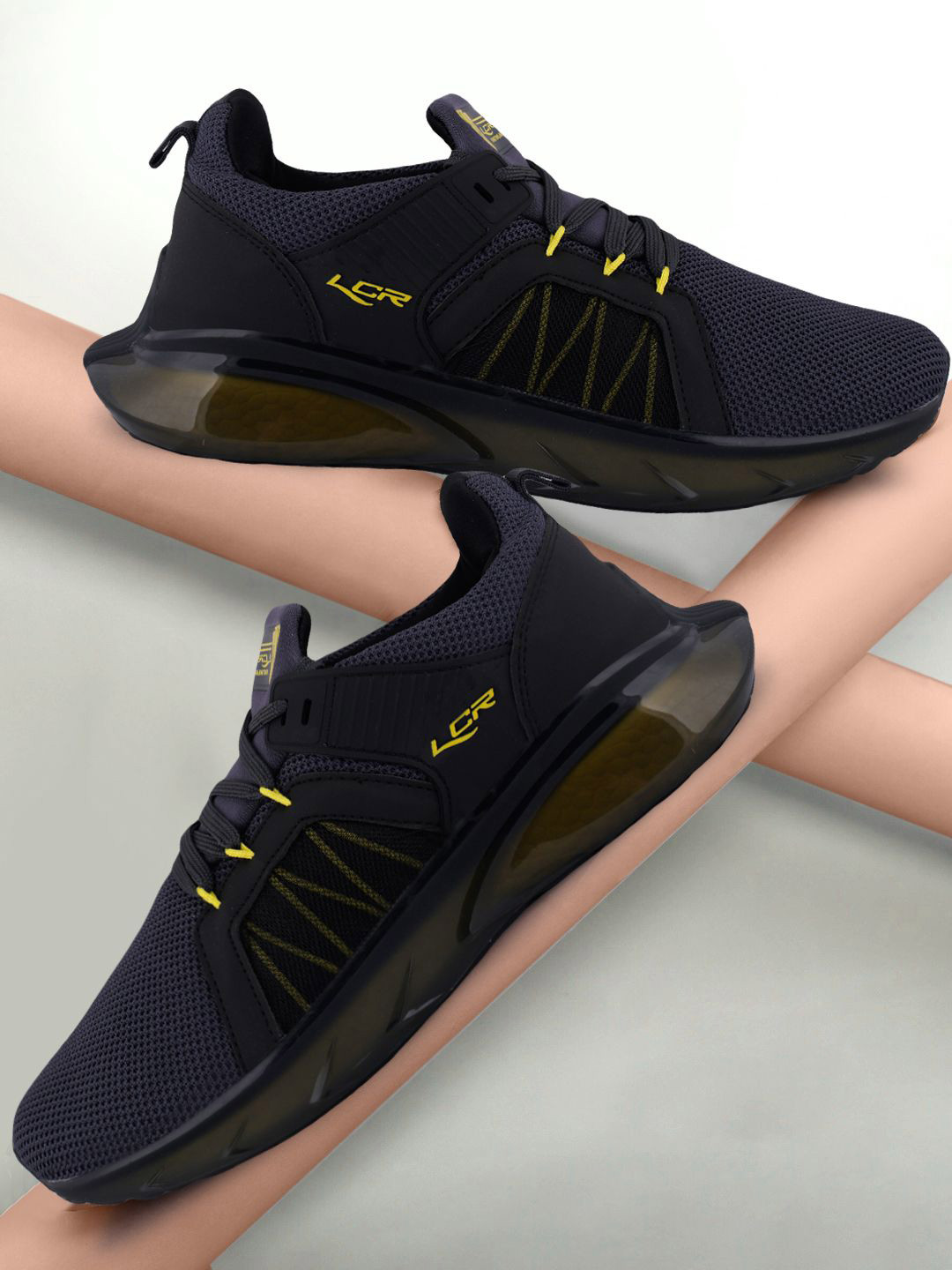 Buy Lancer Men Textile Walking Shoes - Sports Shoes for Men 30156817 ...