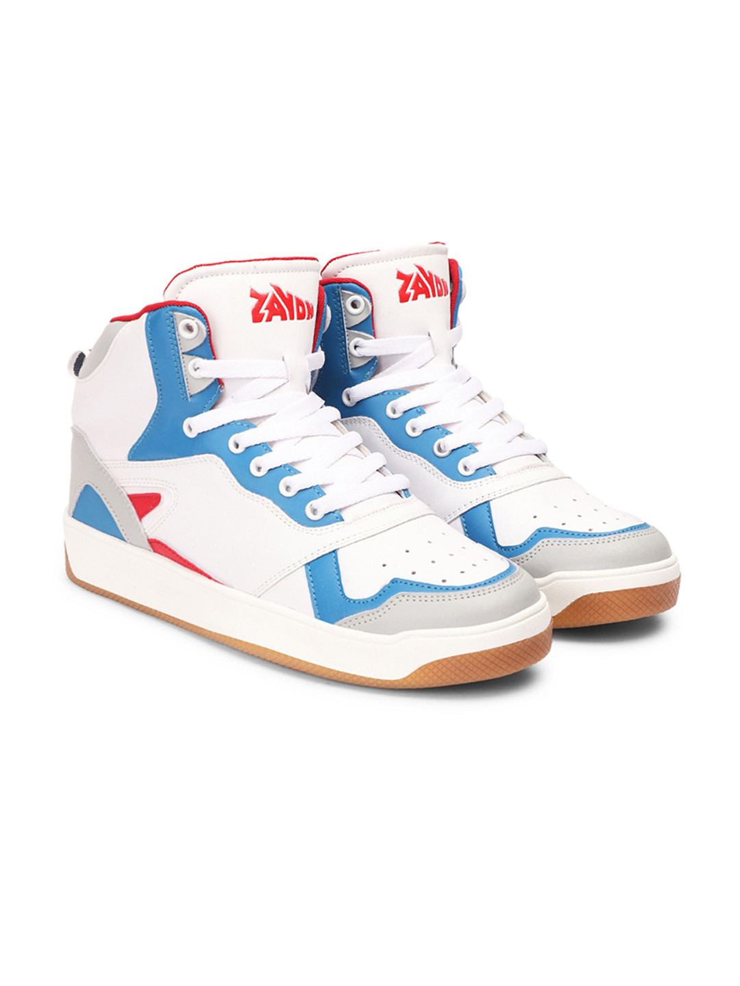 Buy ZAYDN High Tops Men Colourblocked Sneakers - Casual Shoes for Men ...