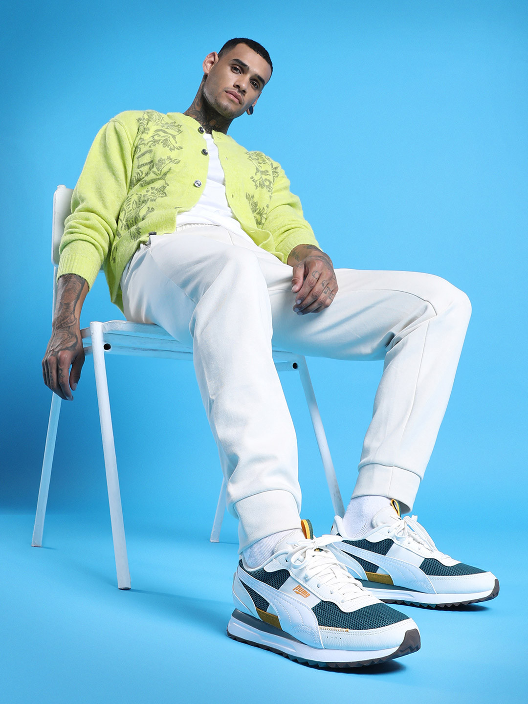 Buy Puma Unisex Road Rider Pace Setter Sneakers - Casual Shoes for ...