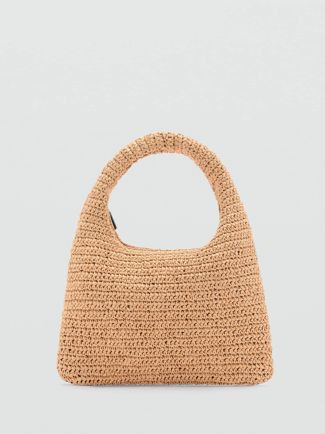 Buy MANGO Basket Weave Textured Shoulder Bag - Handbags for Women ...