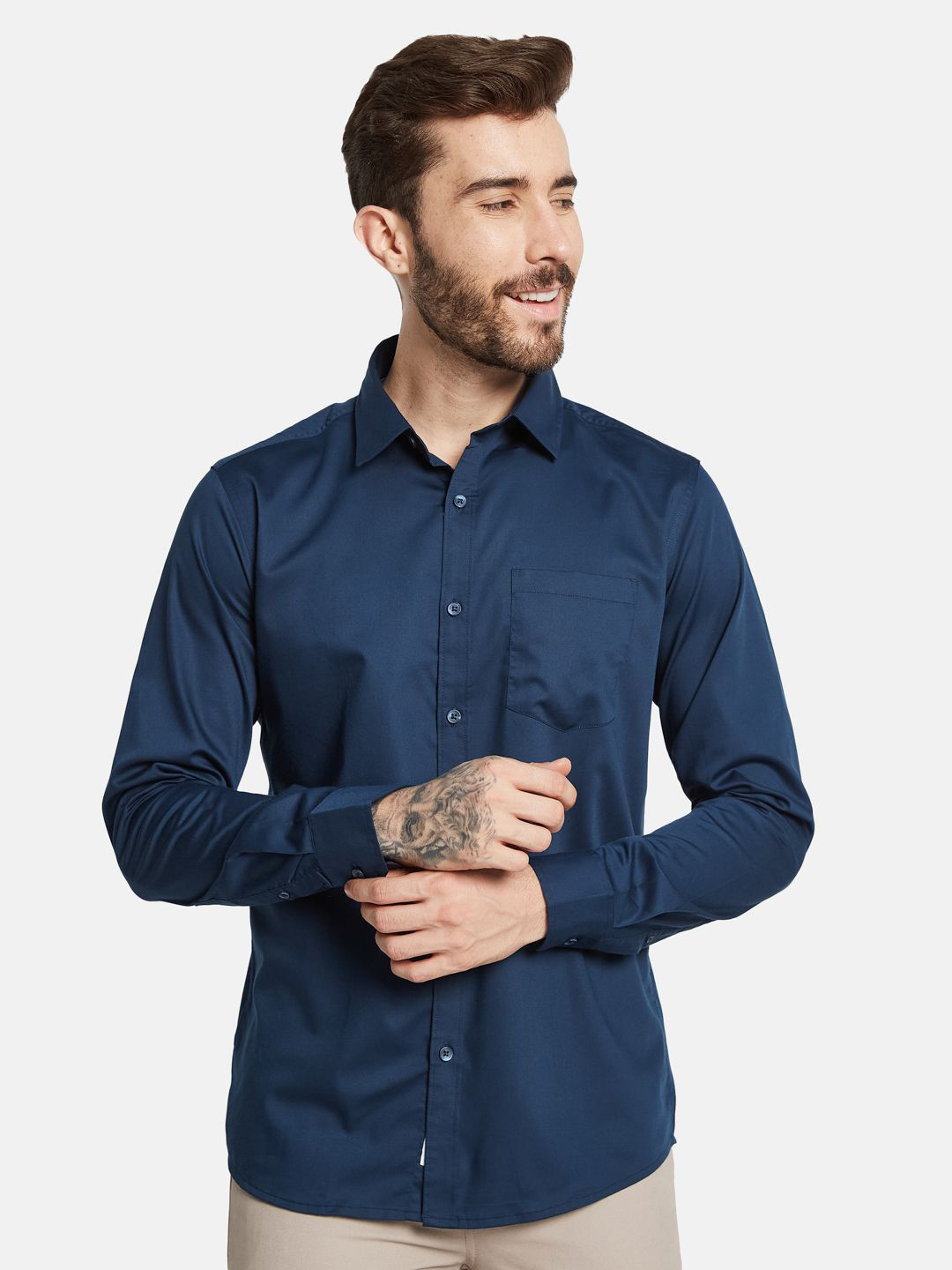 Buy METTLE Men Opaque Casual Shirt - Shirts for Men 30182134 | Myntra