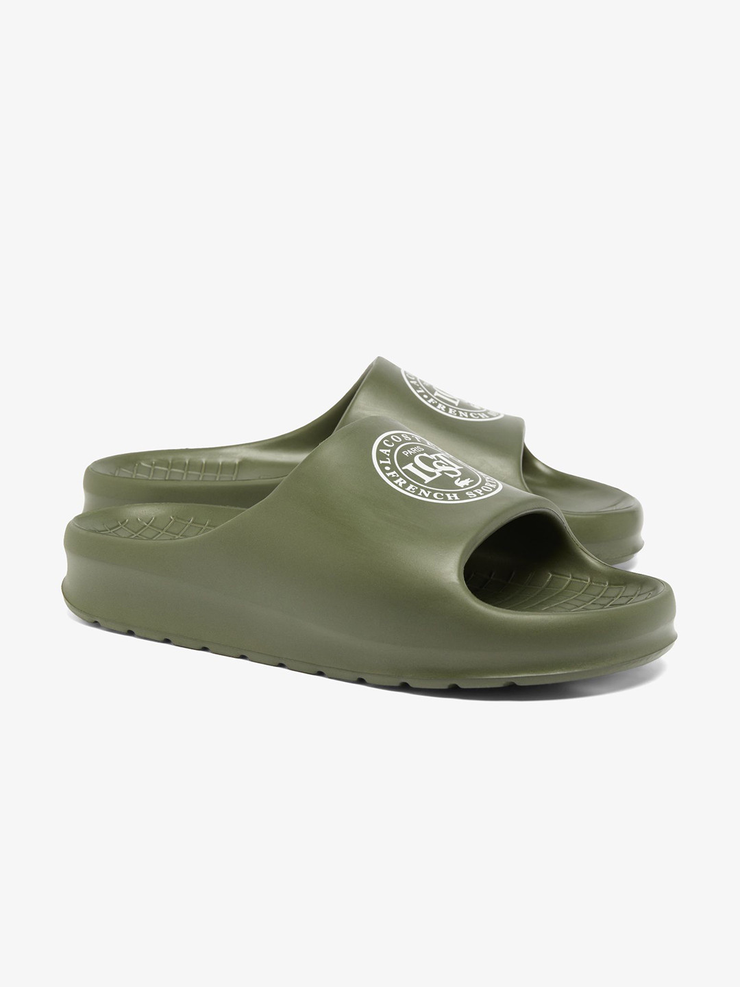 Buy Lacoste Men Peinted Sliders - Flip Flops for Men 30188253 | Myntra