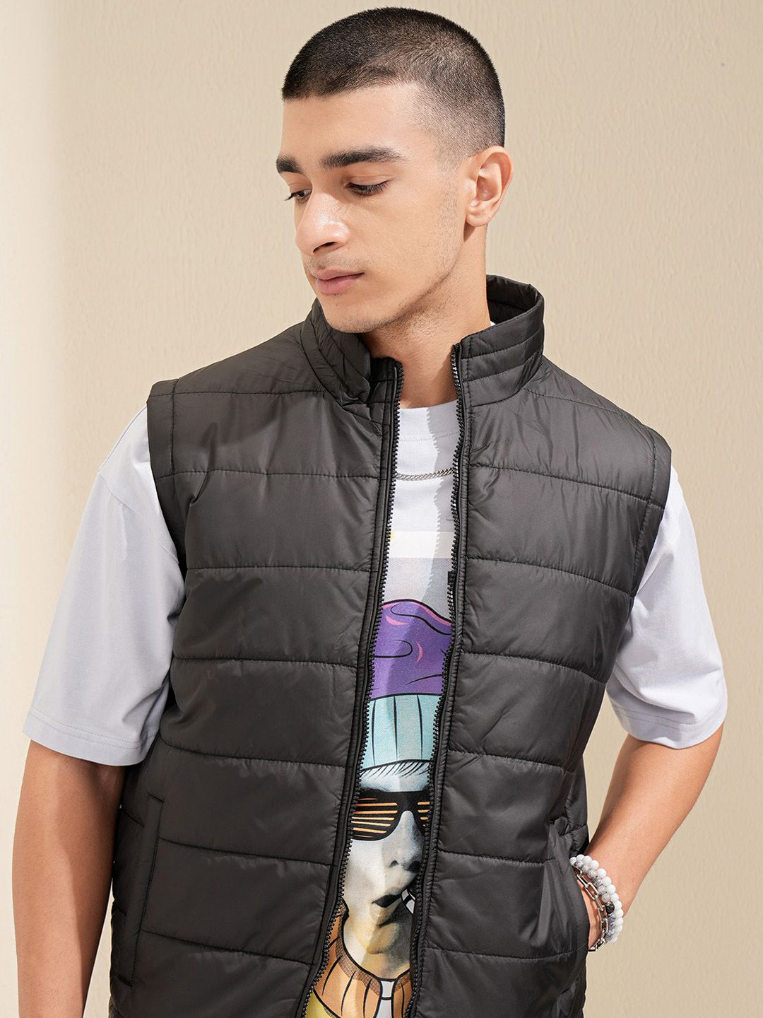 Buy HIGHLANDER Men Self Design Puffer Jacket - Jackets for Men 30188797 ...