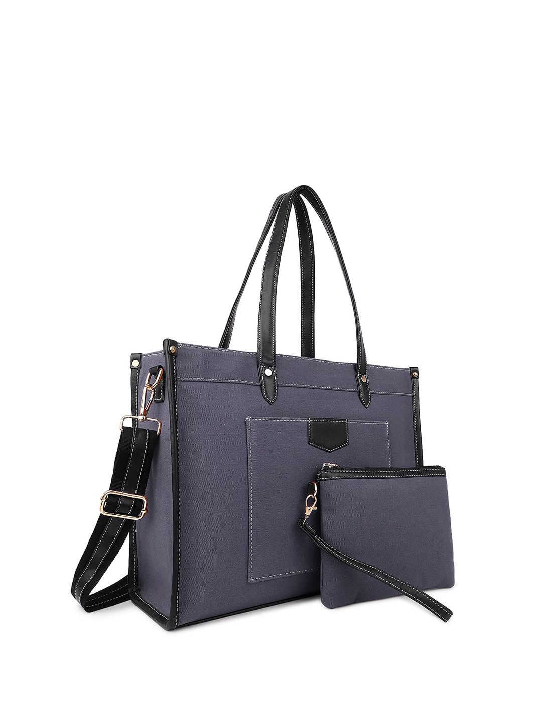 Buy Womanix Women's Structured Handheld Bag With Tasselled - Handbags ...