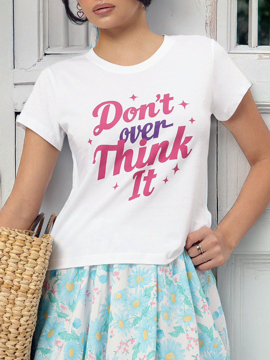 Buy DressBerry Streetwear Statement T Shirt - Tshirts for Women ...