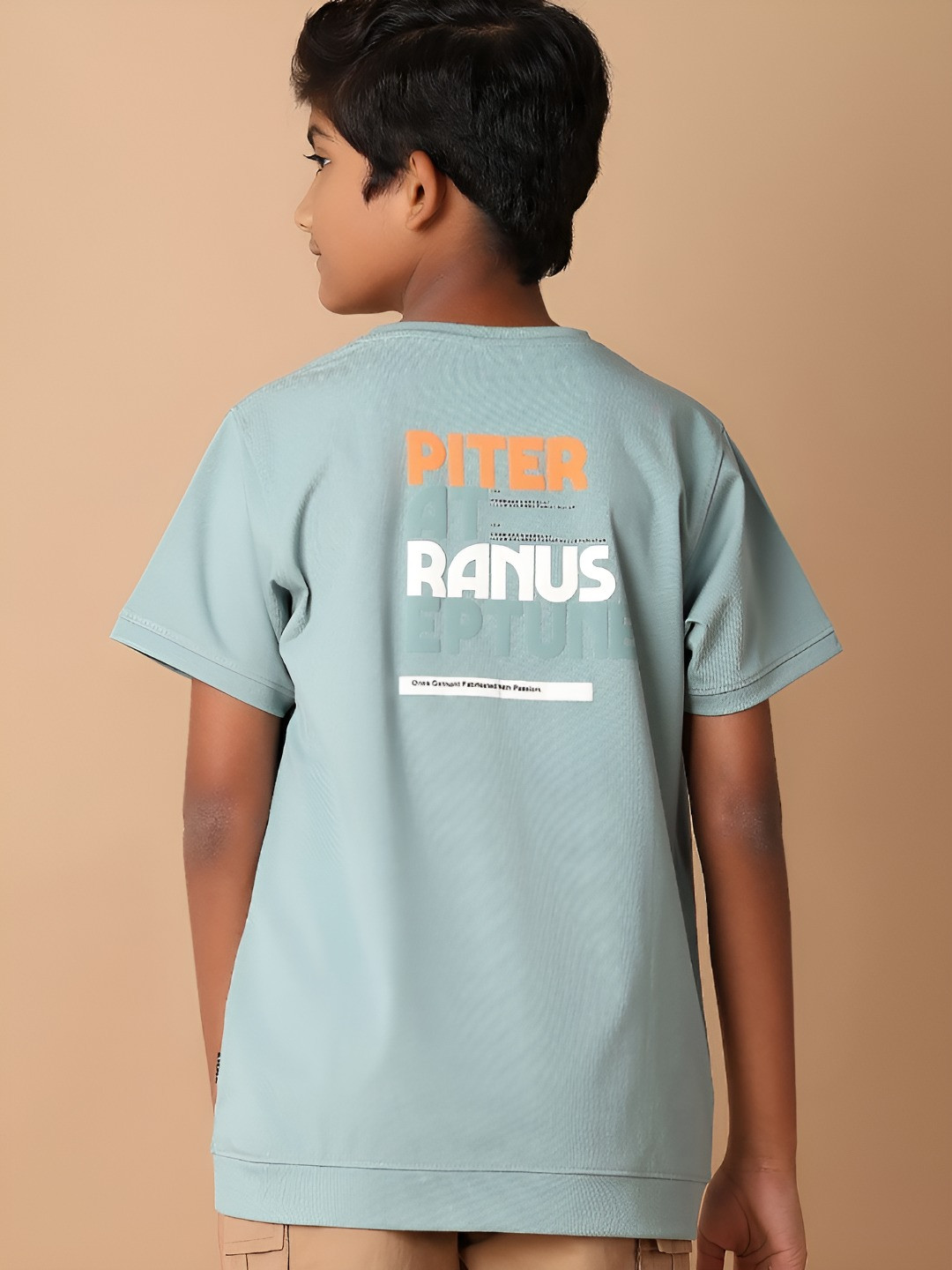 Buy V Mart Boys Typography Printed Round Neck T Shirt - Tshirts for ...