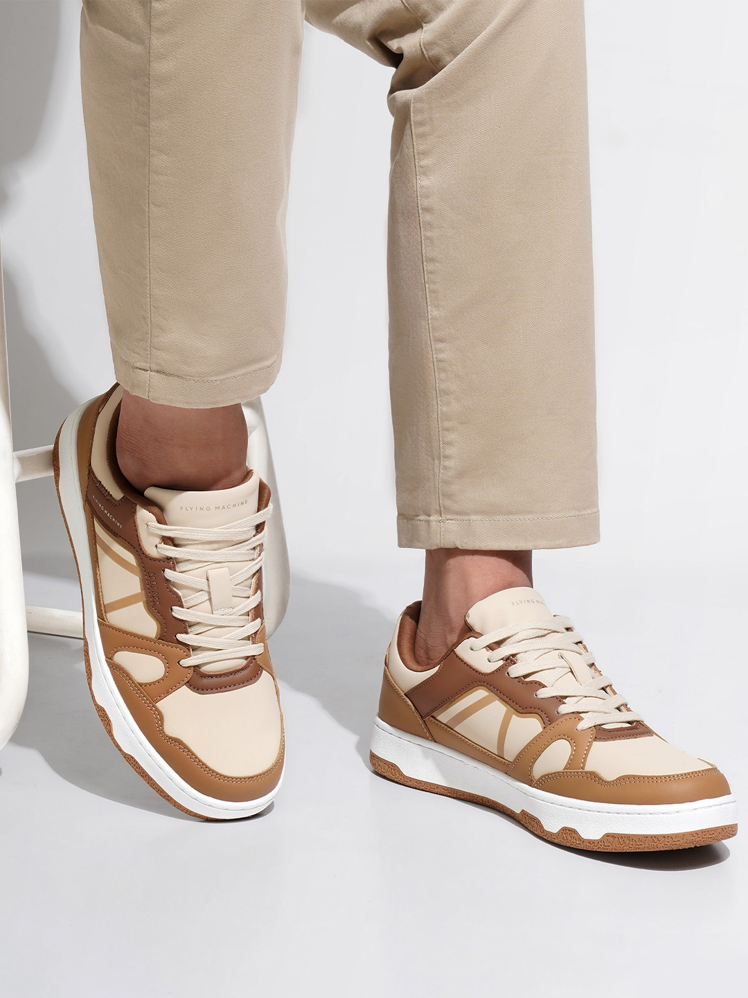 Buy Flying Machine Men GILL Colourblocked Sneakers - Casual Shoes for ...