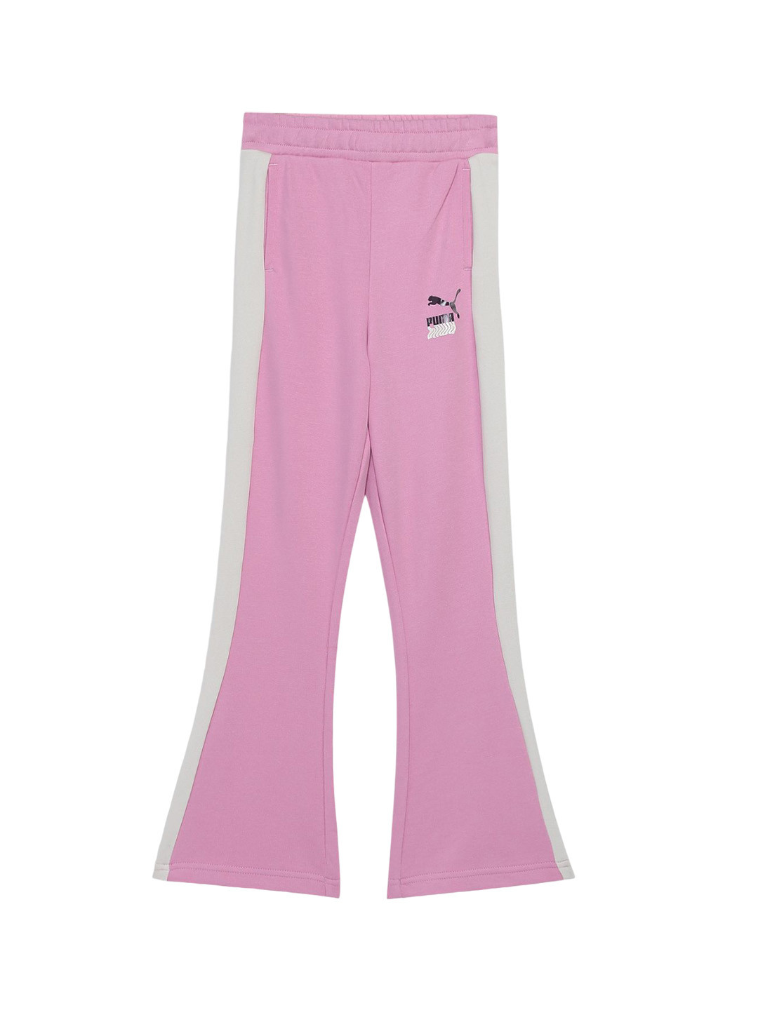 Buy Puma LAVA LAND Girls Cotton Flared Track Pants - Track Pants for ...