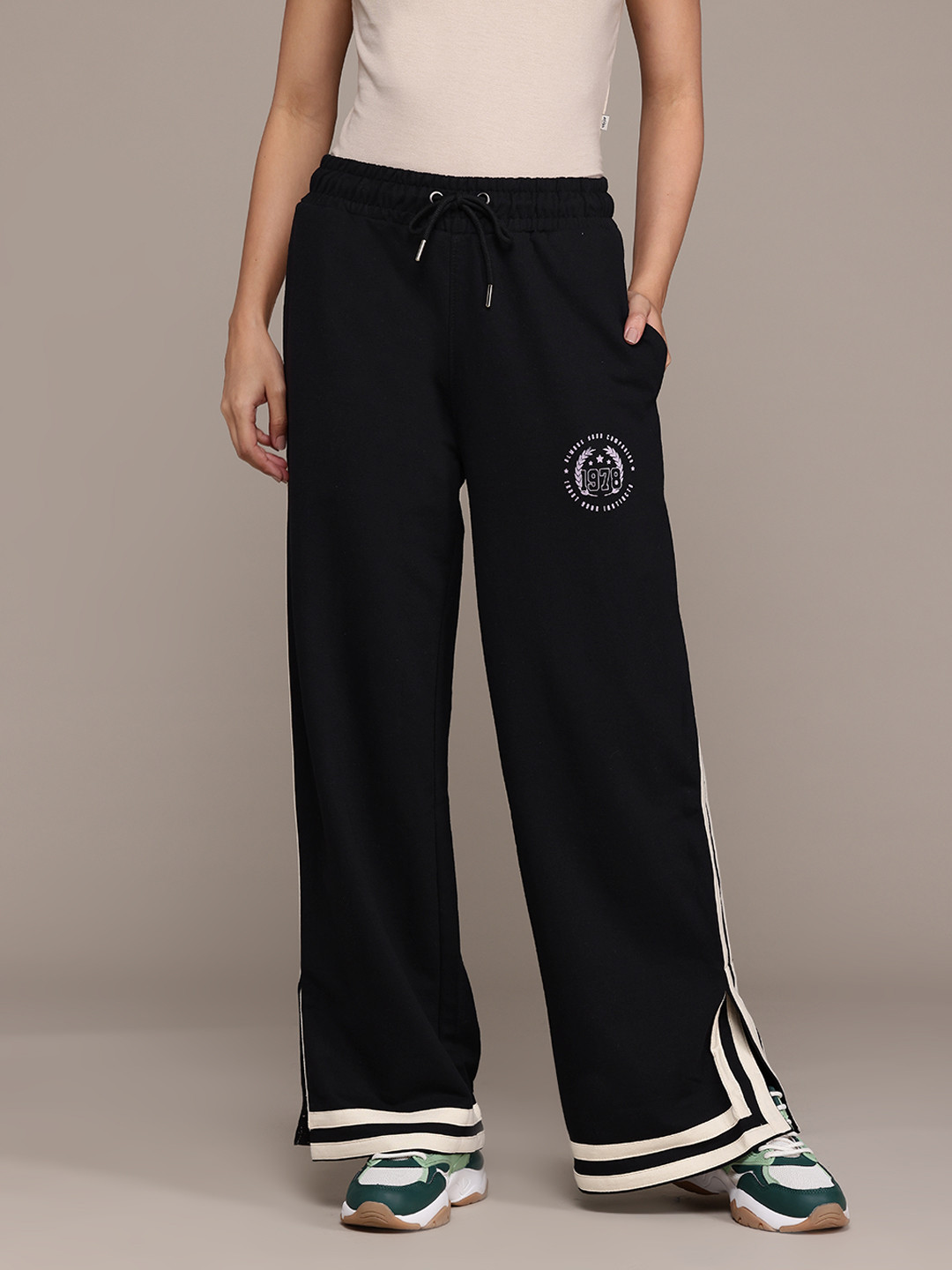 Buy The Roadster Lifestyle Co. Striped Detail Track Pants - Track Pants ...