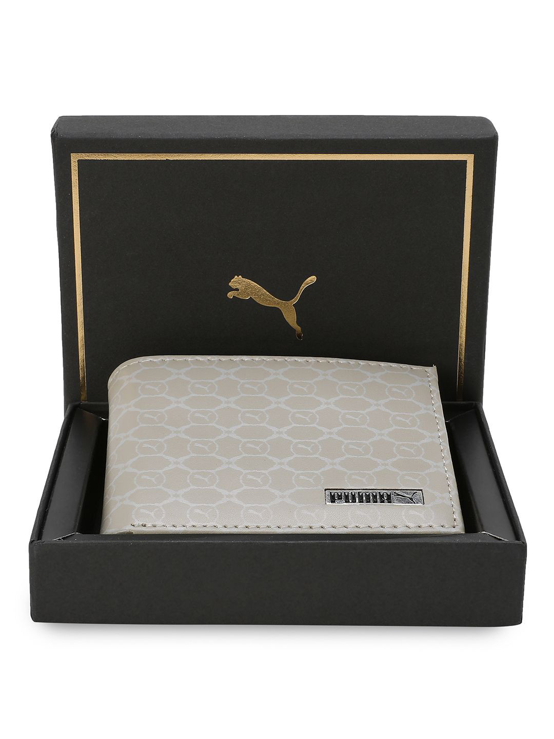 Buy Puma Monogram Printed Leather Wallet - Wallets for Unisex 30204021 ...