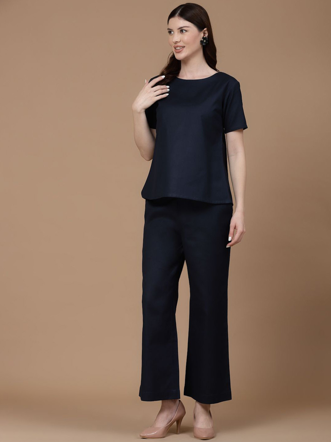 Buy MBeautiful Solid Linen Blend Co Ords - Co Ords for Women 30206330 ...