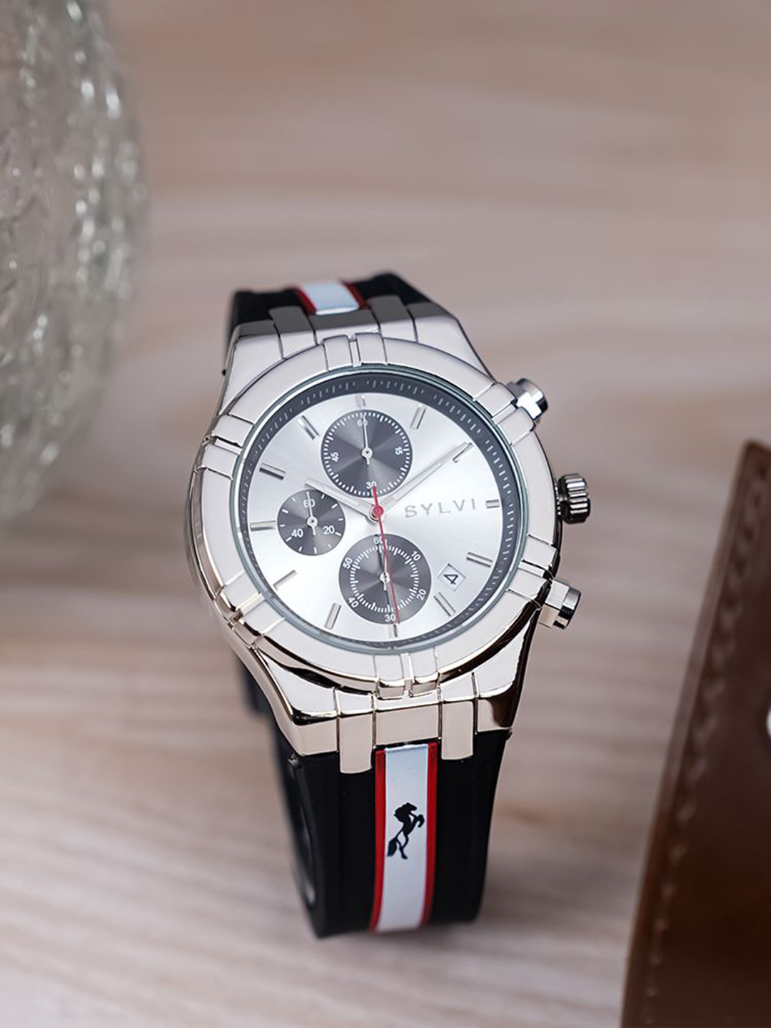 Buy Sylvi Men Dial & Straps Analogue Multi Function Watch NTR RED ...