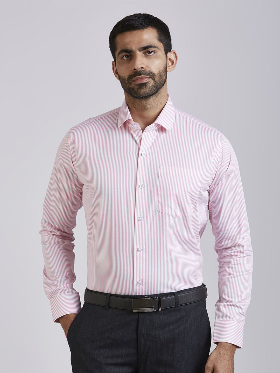 Buy JOHN WATSON Men Slim Fit Semiformal Shirt - Shirts for Men 30207798 ...