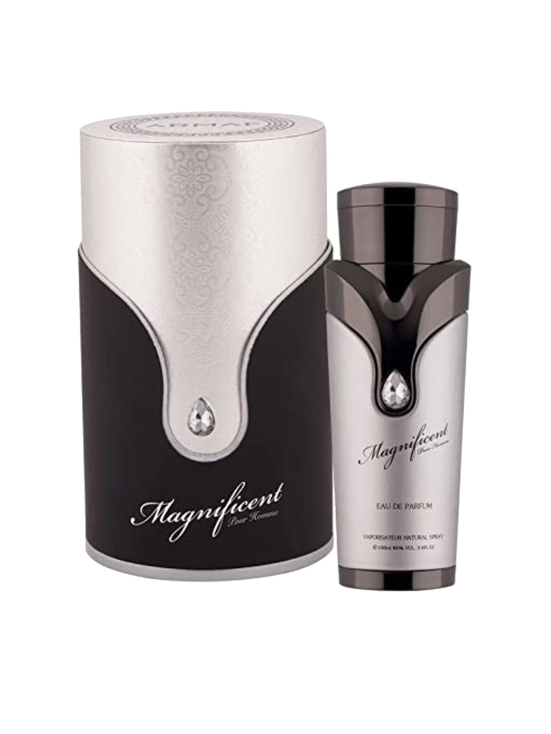 Buy Armaf Magnificent Men Silver Pour Homme EDP Perfume 100ml - Perfume ...