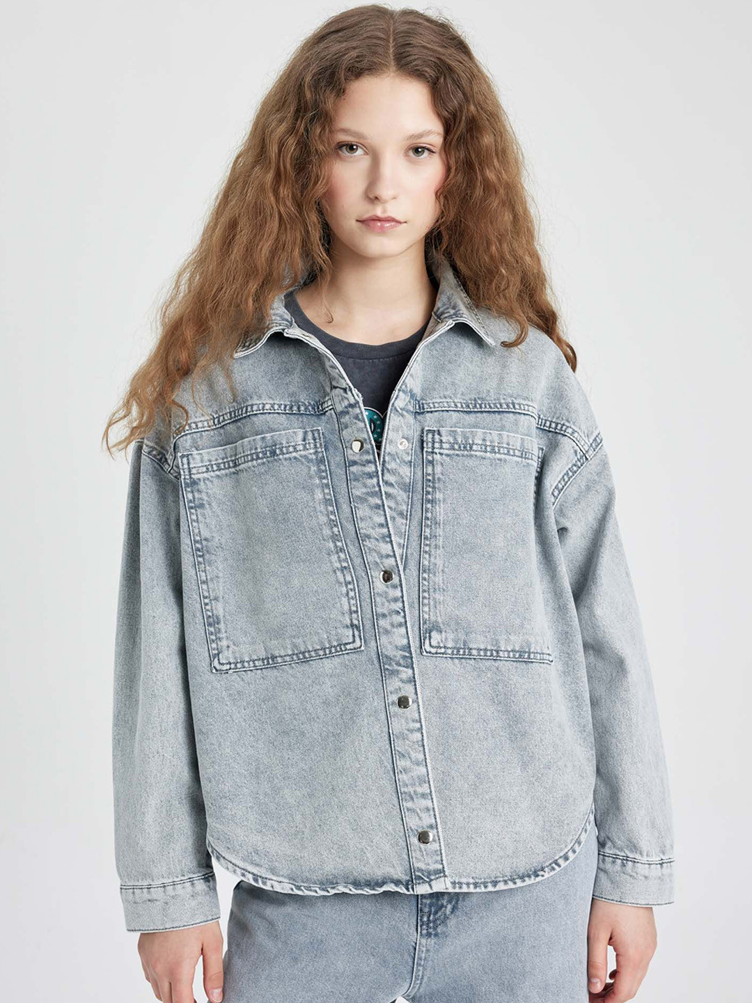 Buy DeFacto Women Denim Jacket - Jackets for Women 30212402 | Myntra