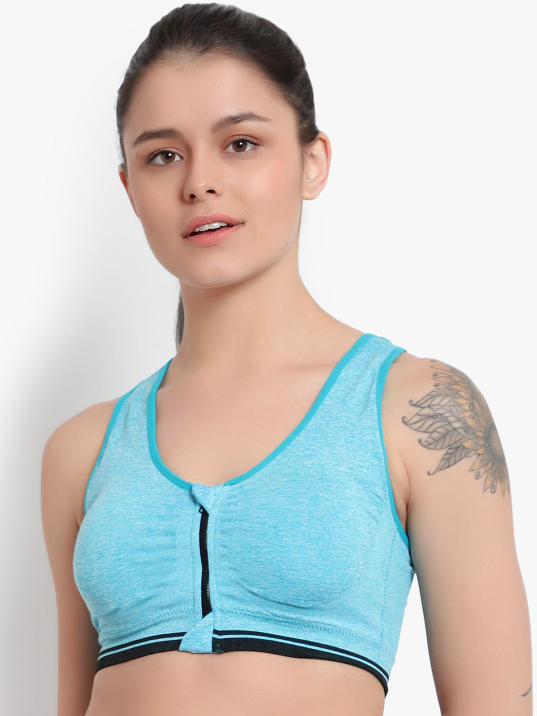 Buy BRACHY Full Coverage Front Closure High Impact Front Zip Light ...