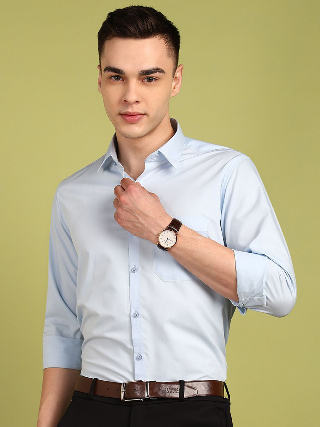 Buy FUBAR Men Slim Fit Solid Formal Shirt - Shirts for Men 30217282 ...