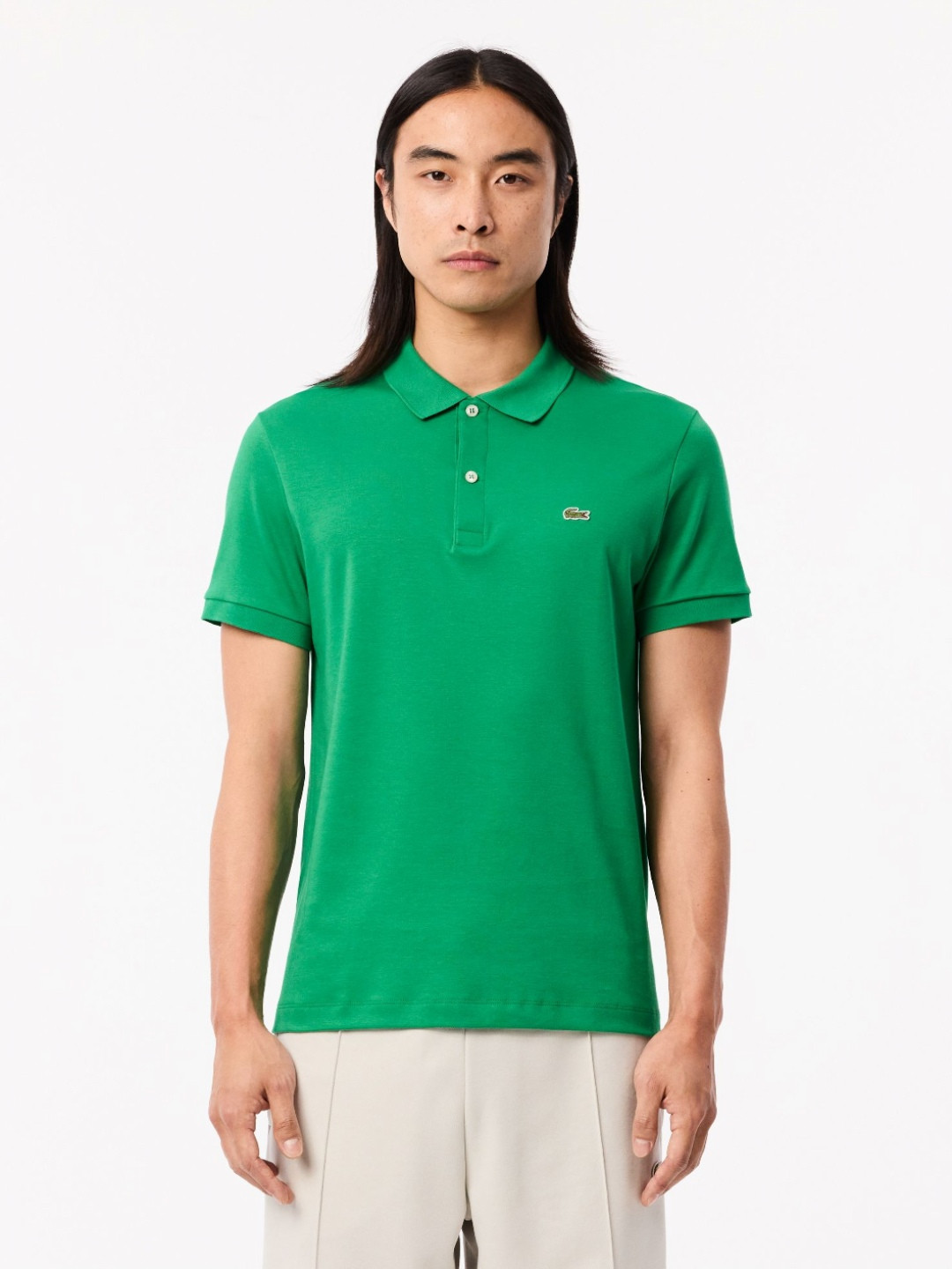 Buy Lacoste Men Polo Collar Applique T Shirt - Tshirts for Men 30222534 ...