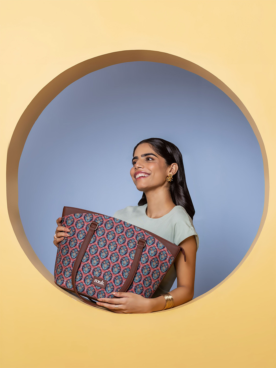 Buy ZOUK Women Half Moon Hobo Bag - Handbags for Women 30230583 | Myntra