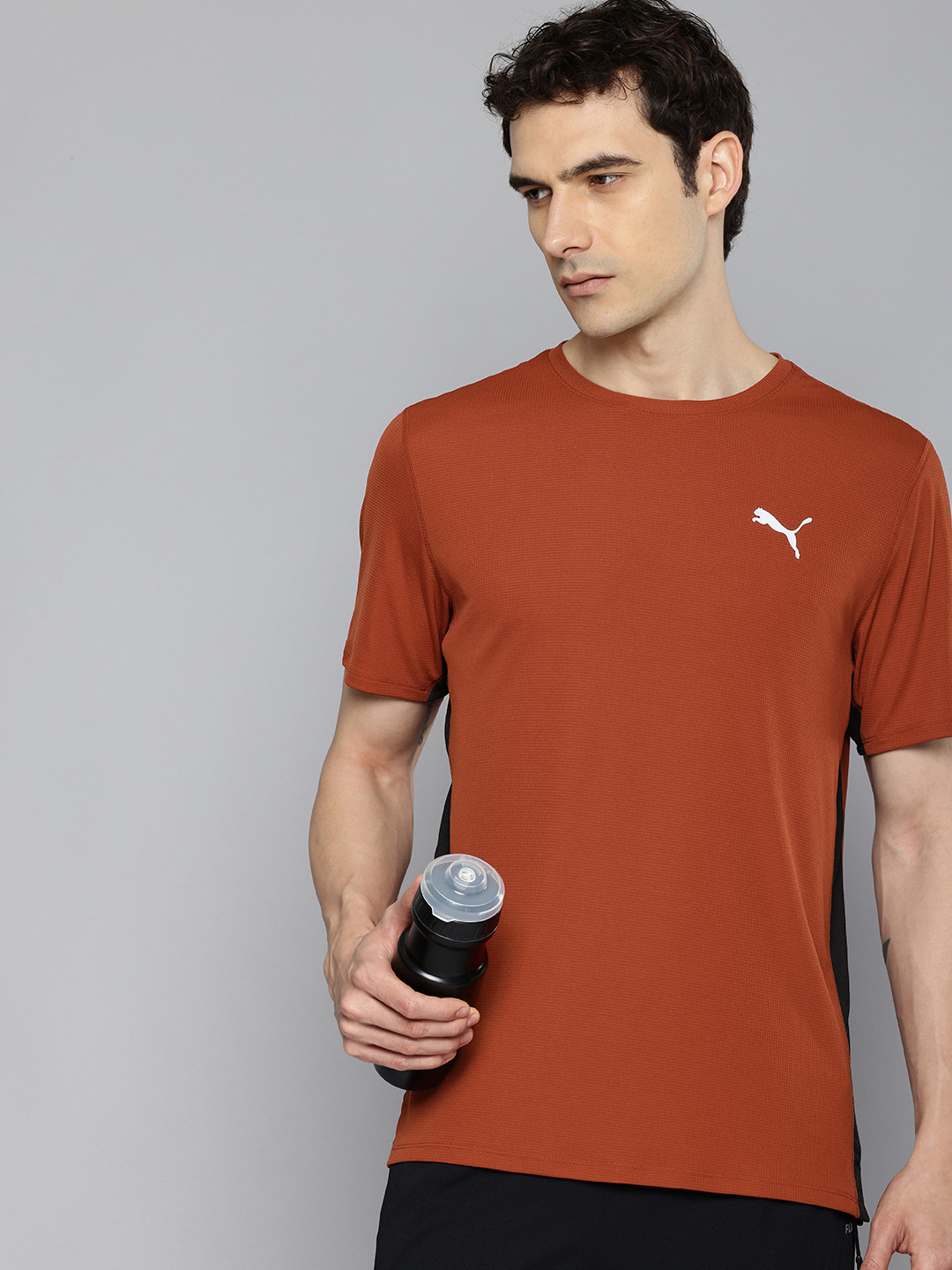 Buy Puma RUN FAVORITE DryCELL Running T Shirt - Tshirts for Men ...