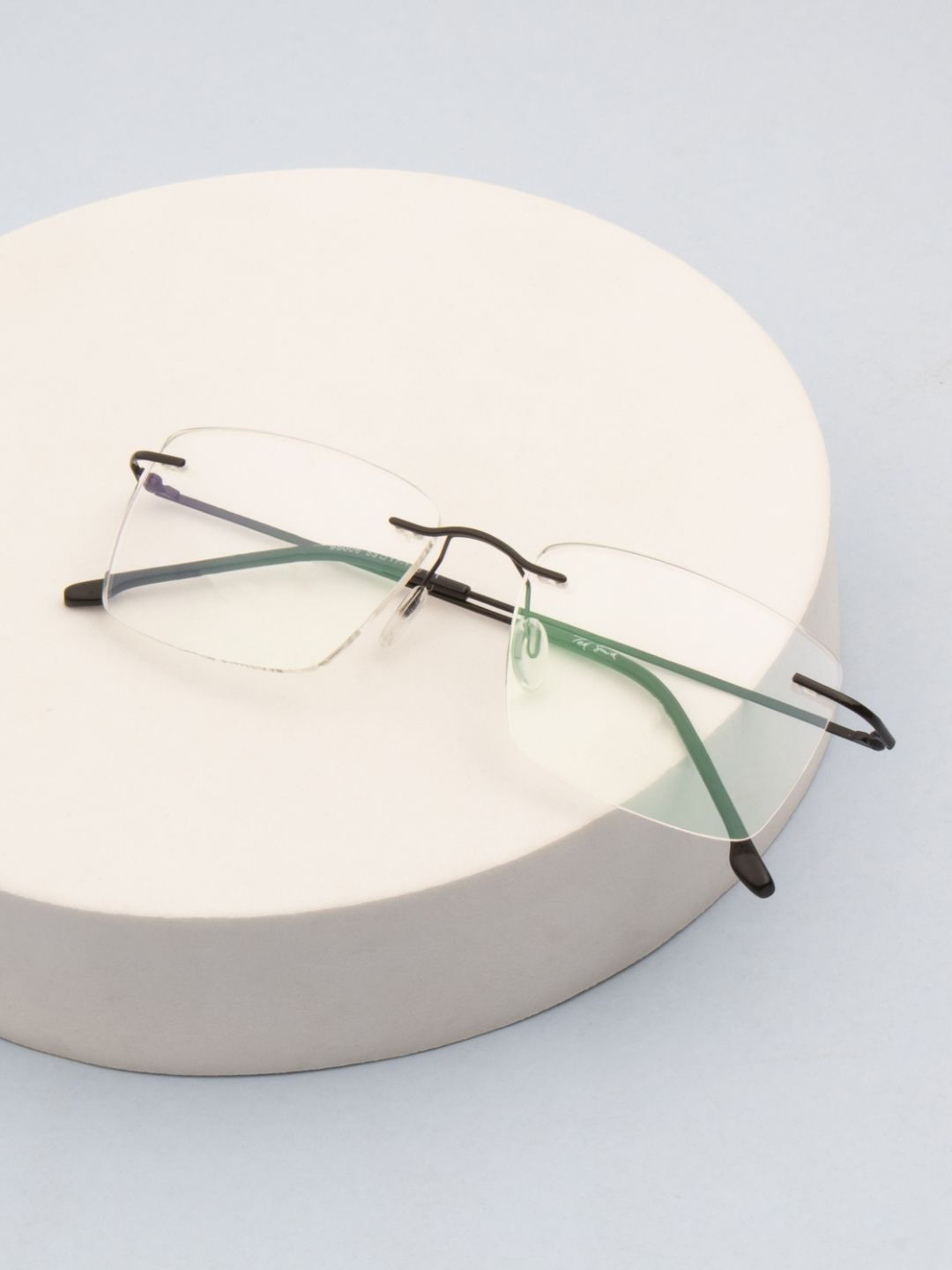 Buy Ted Smith Unisex Rimless Rectangle Frames - Frames for Unisex ...