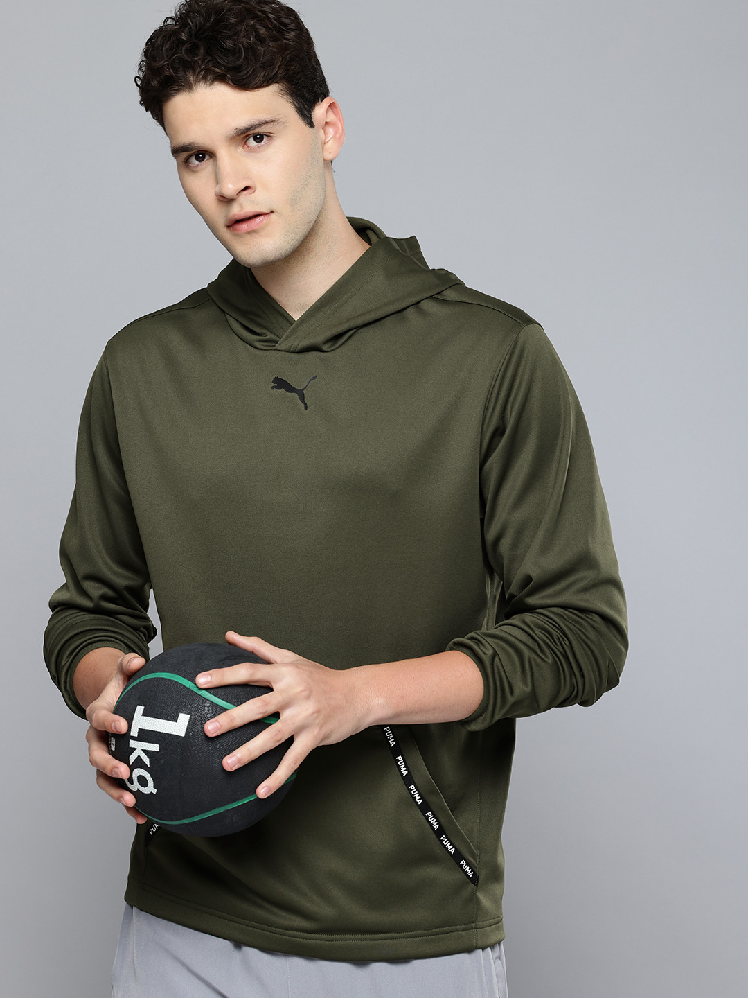 Buy Puma PWRFleece Hooded Warmcell Training Sweatshirt - Sweatshirts ...