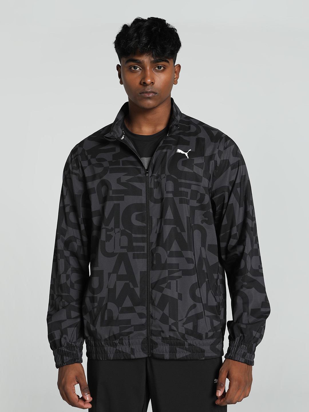 Buy Puma Fit DryCELL Mock Collar Training Sporty Jacket - Jackets for Men 30236845 | Myntra