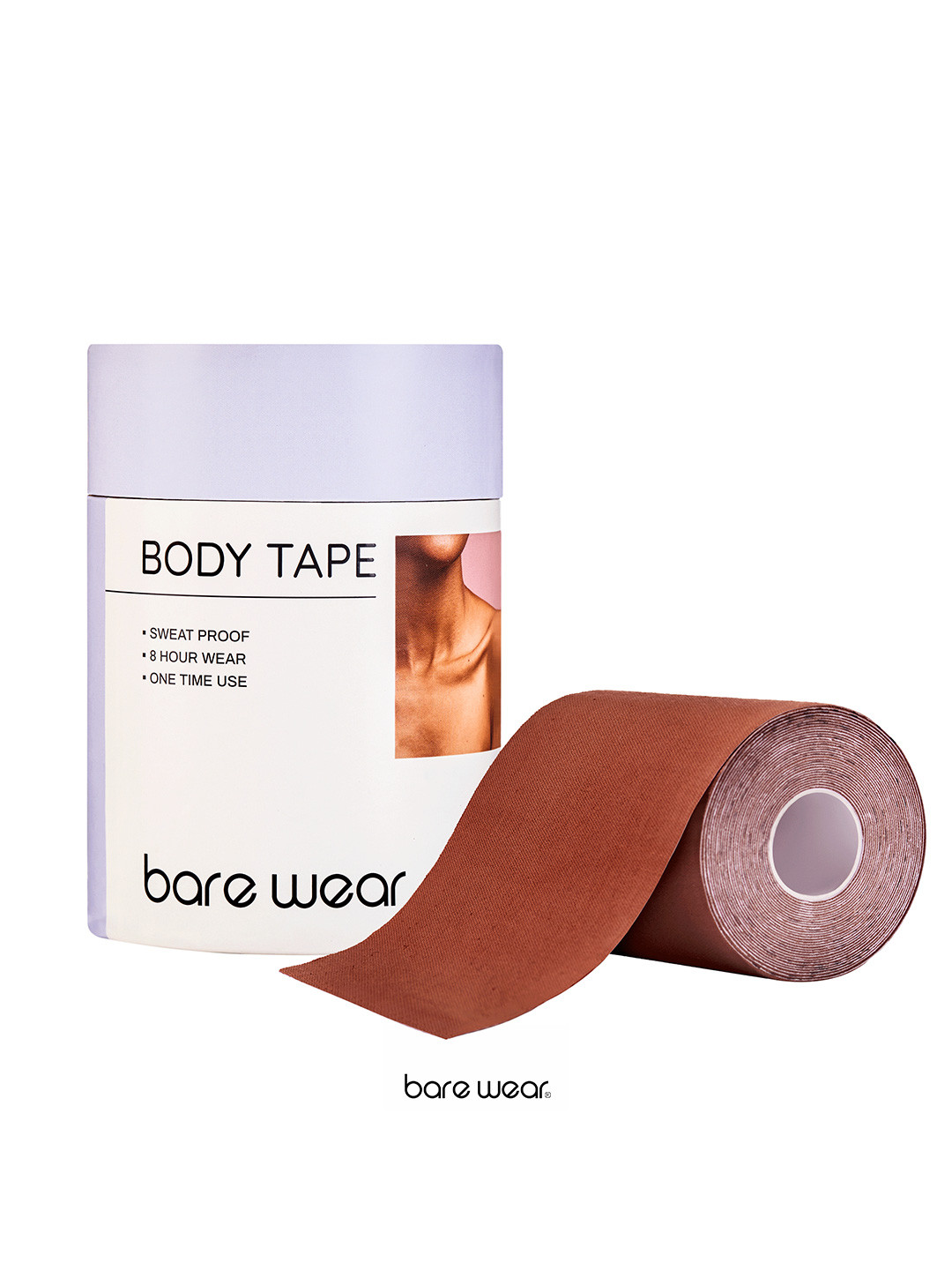 Buy Bare Wear Brown Body Tape Plus 10 Cm Width A J+ Cup Sweatproof ...