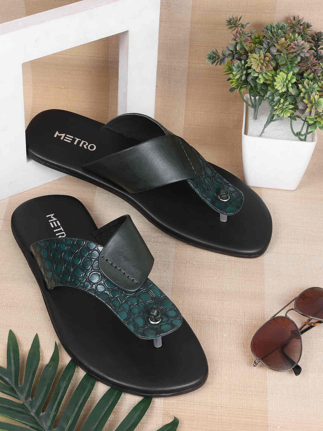 Buy Metro Men Comfort Sandals - Sandals for Men 30244837 | Myntra