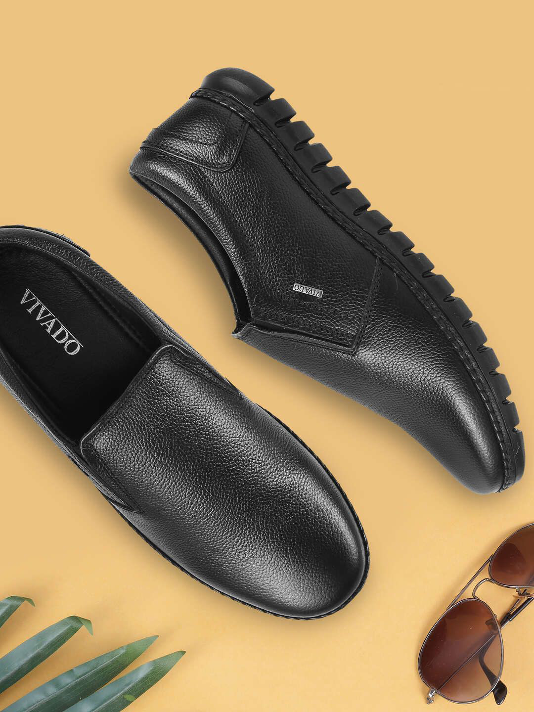 Buy WALKWAY By Metro Men Synthetic Formal Slip Ons - Formal Shoes for ...