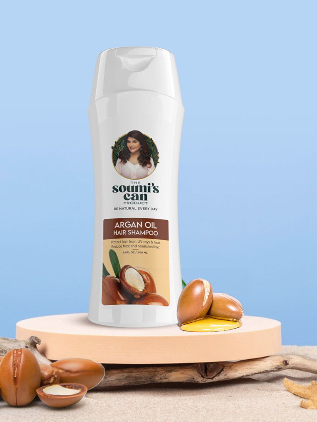 Buy THE SOUMI'S CAN PRODUCT Pack Of 2 Argan Oil Hair Shampoo 200ml Each ...