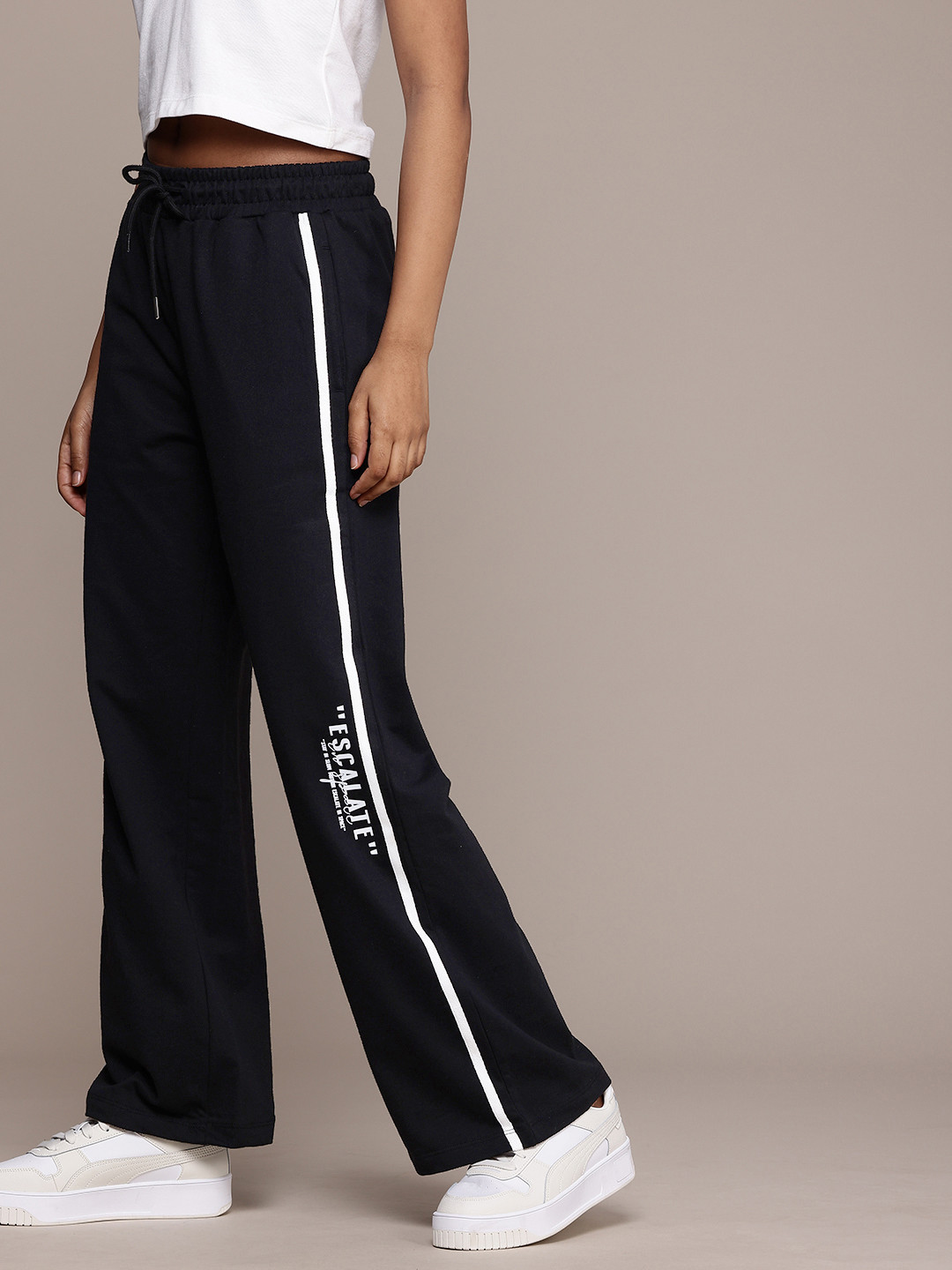 Buy The Roadster Life Co. Women Straight Fit Track Pants - Track Pants ...
