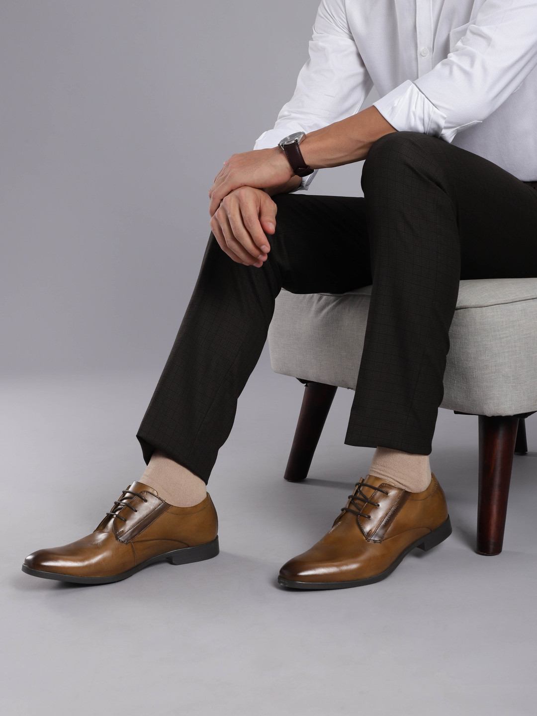 Buy Kenneth Cole Men Leather Formal Derbys - Formal Shoes for Men ...