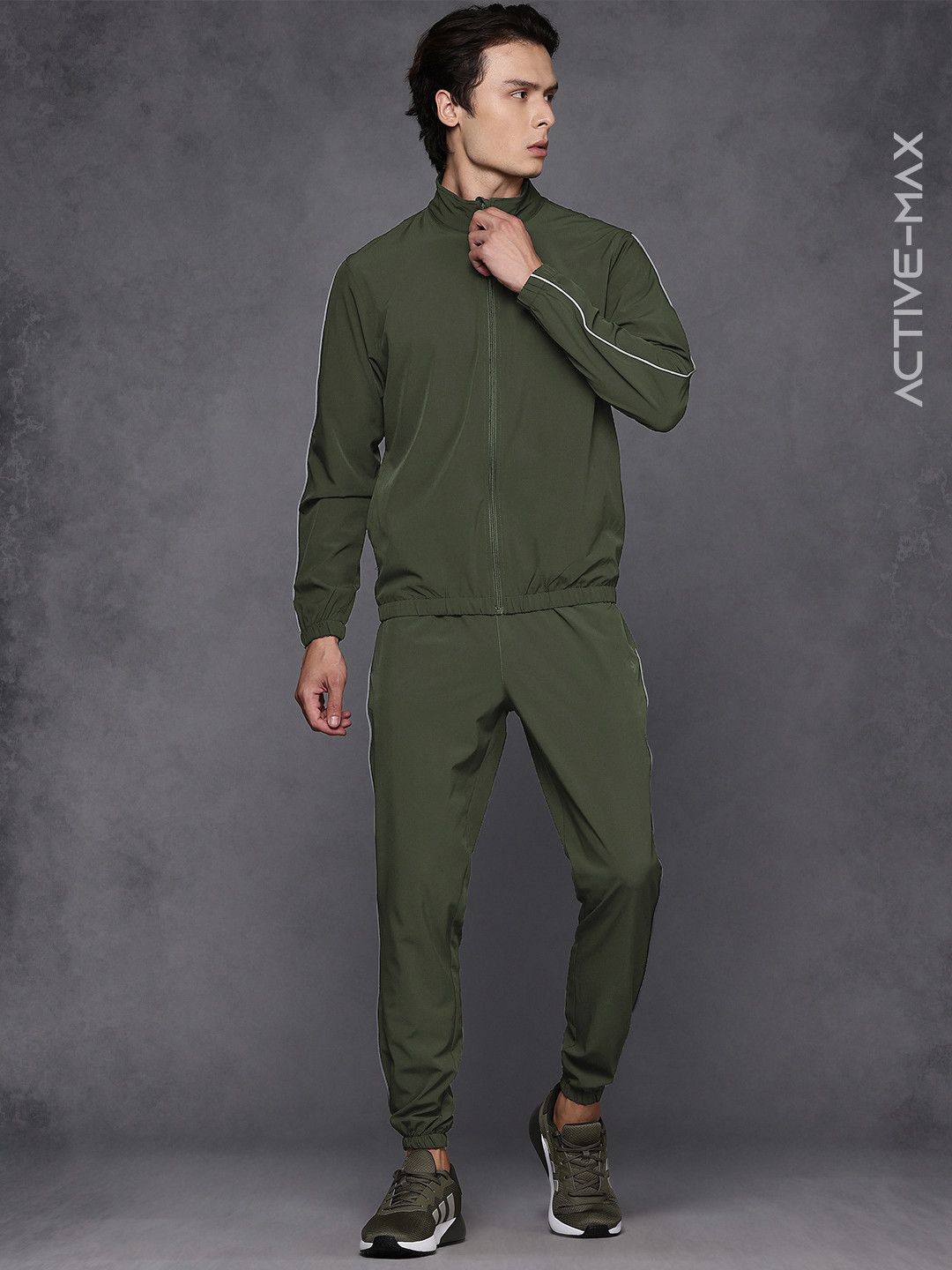 Buy HRX By Hrithik Roshan Men Running Tracksuit - Tracksuits for Men ...