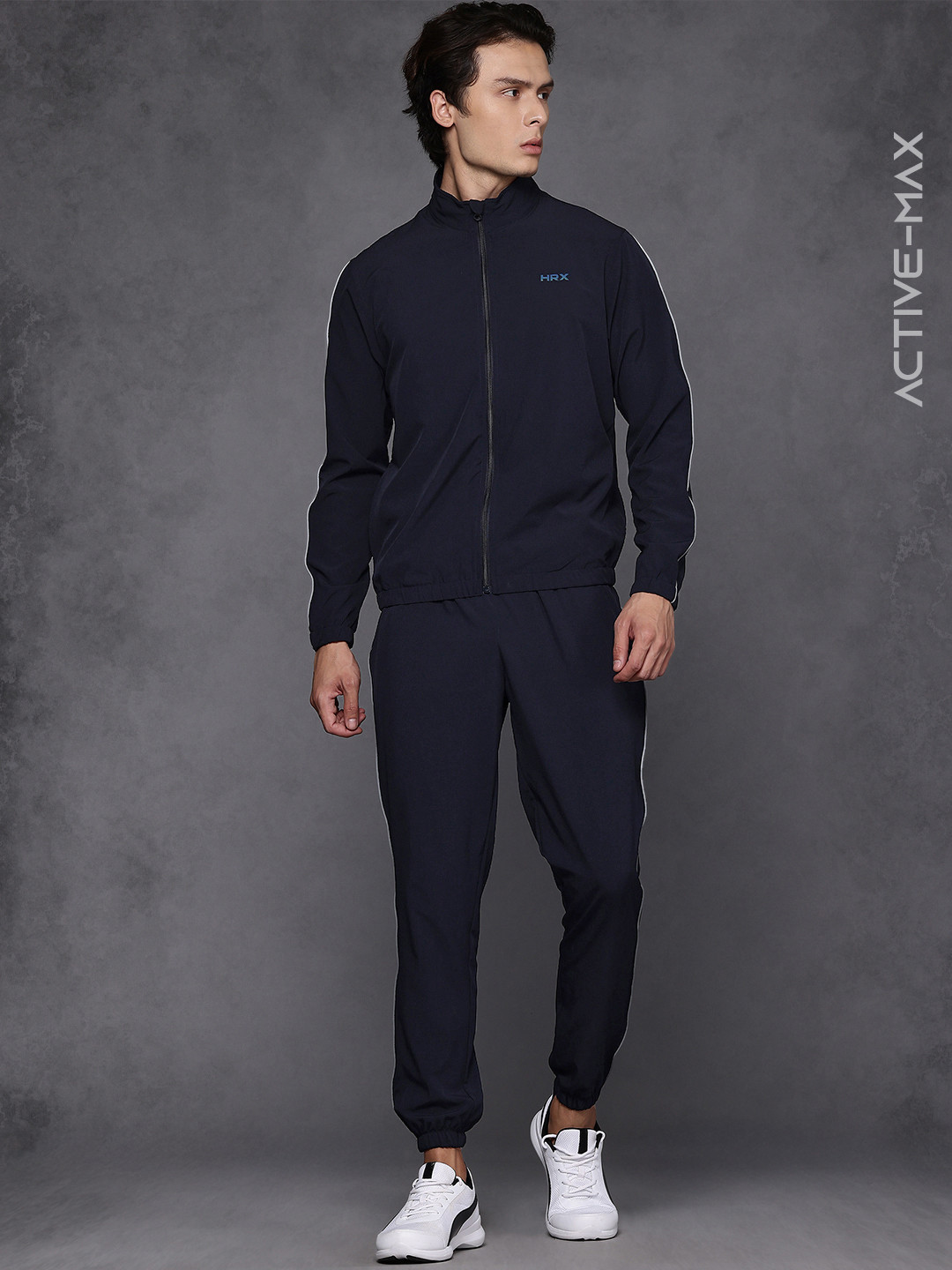 Buy HRX By Hrithik Roshan Men Running Tracksuit - Tracksuits for Men ...
