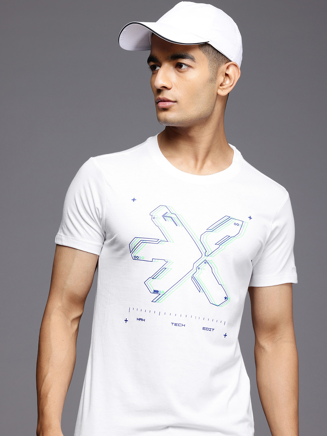 Buy HRX By Hrithik Roshan Graphic Printed T Shirt - Tshirts for Men ...