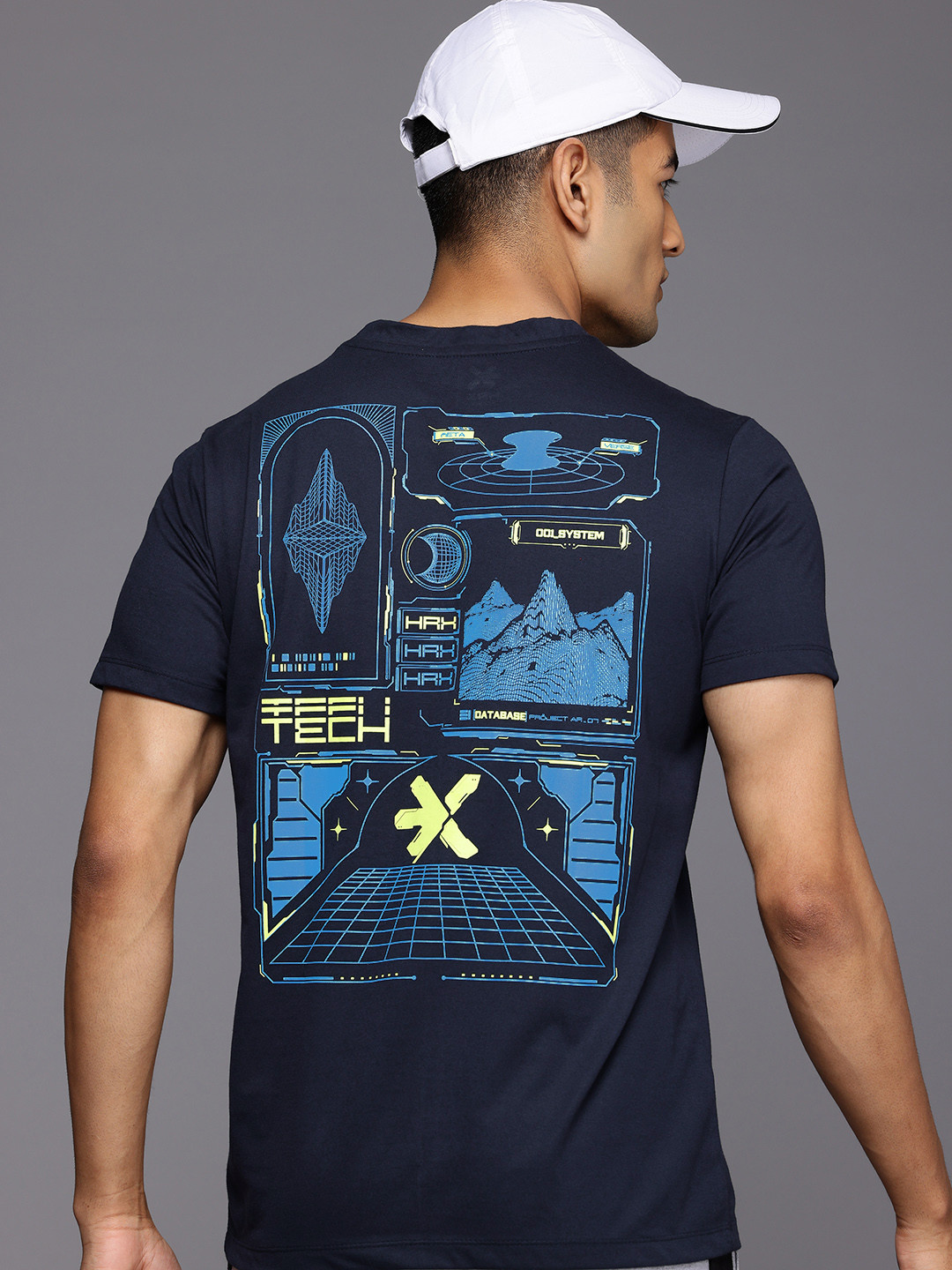 Buy HRX By Hrithik Roshan Graphic Printed T Shirt - Tshirts for Men ...