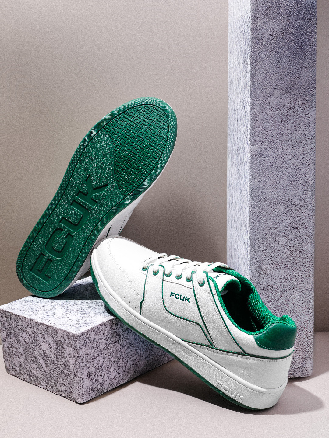 Buy FCUK Men Brand Logo Printed Everyday Sneakers - Casual Shoes for ...