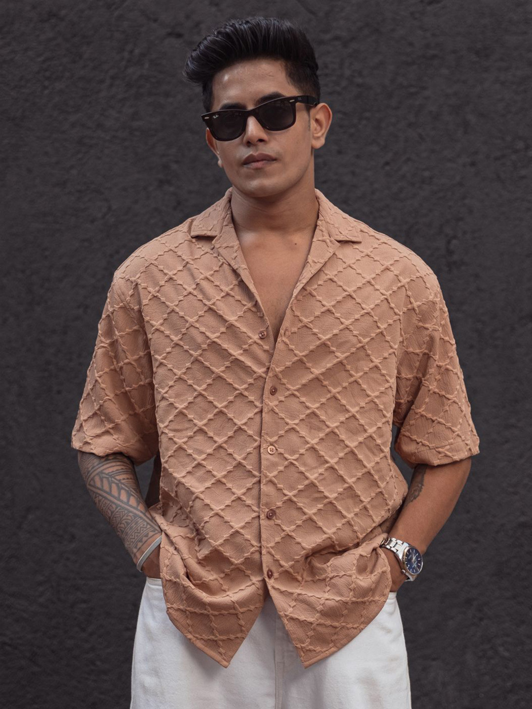 Buy Powerlook Men Opaque Checked Casual Shirt - Shirts for Men 30286789 ...