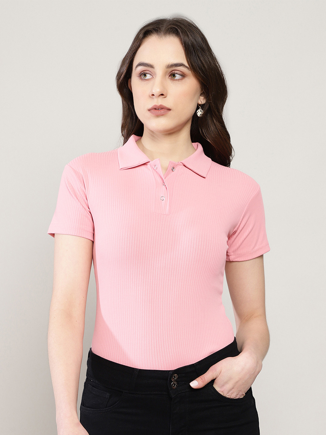 Buy BAESD Sheen Sheer Top - Tops for Women 30287728 | Myntra