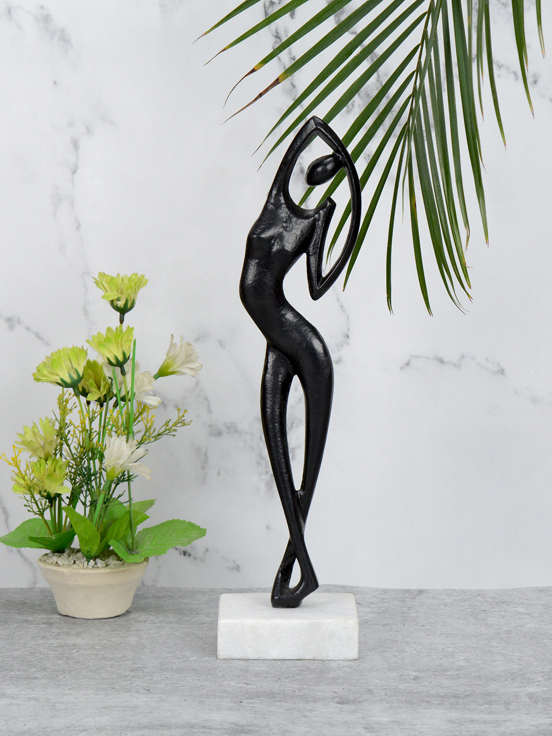 Buy Maison Modern Black Figurine Showpiece - Showpieces for Unisex ...