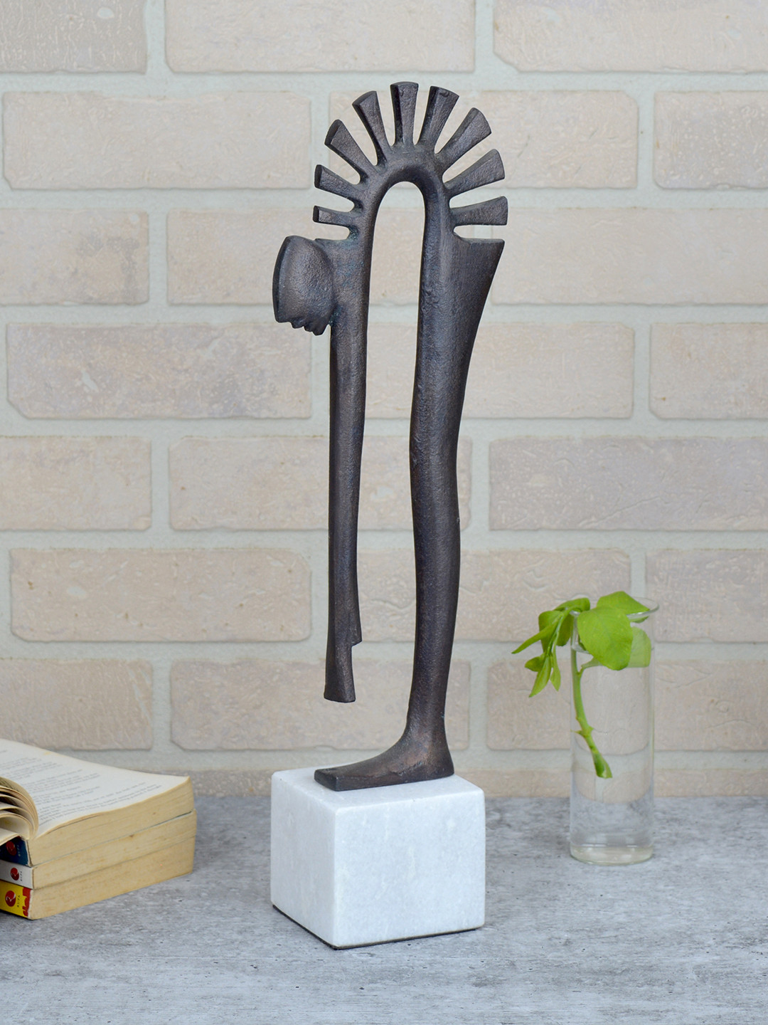 Buy Maison Modern Bronze Toned Figurine Showpiece - Showpieces for ...