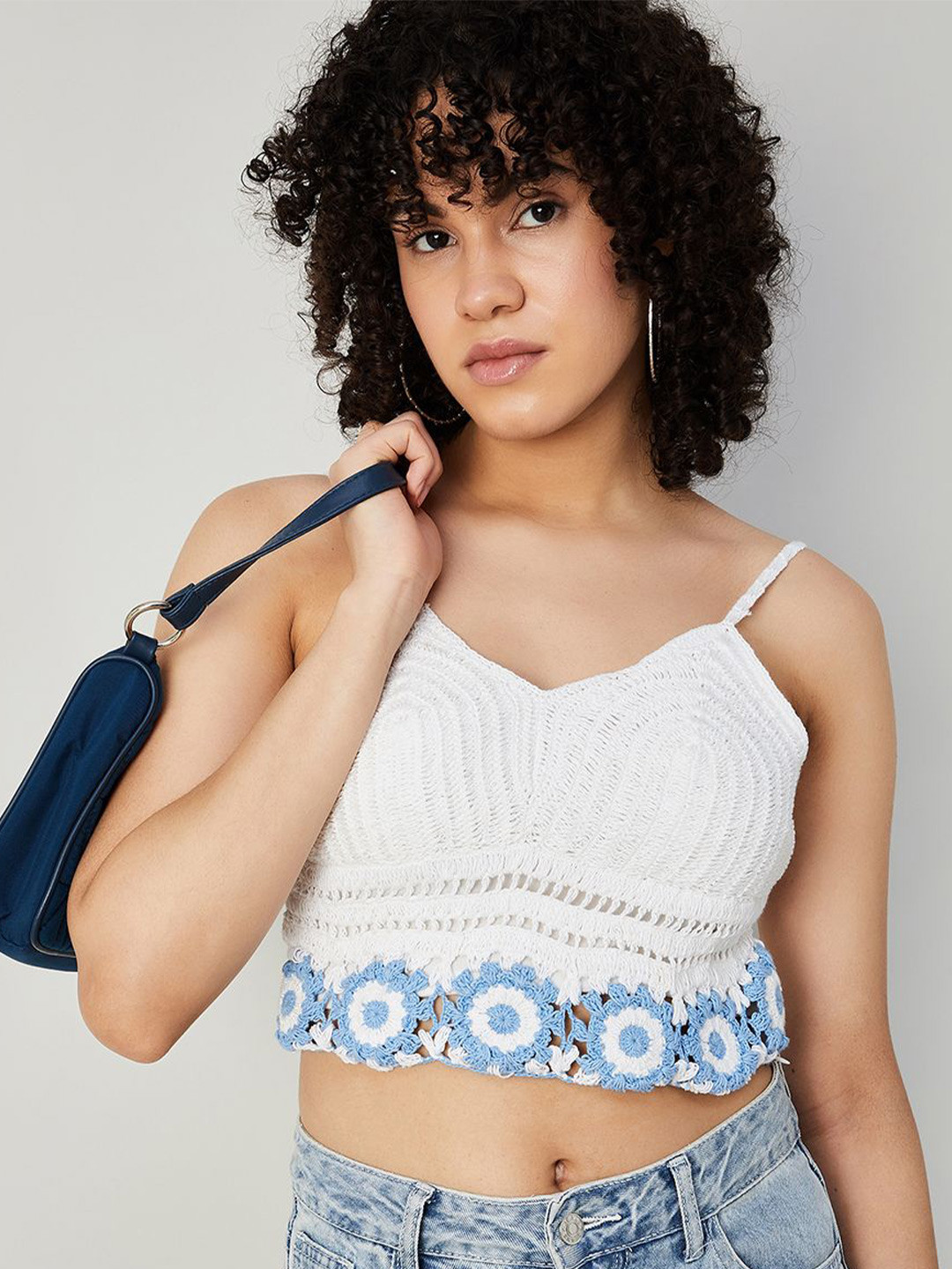 Buy Ginger By Lifestyle Cotton Bralette Crop Top - Tops for Women ...