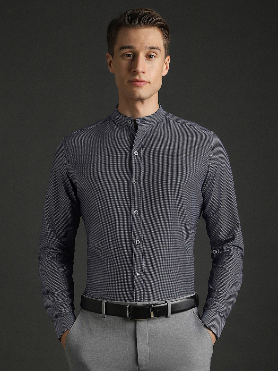 Buy Bergamo Men Slim Fit Opaque Casual Shirt - Shirts for Men 30291874 ...