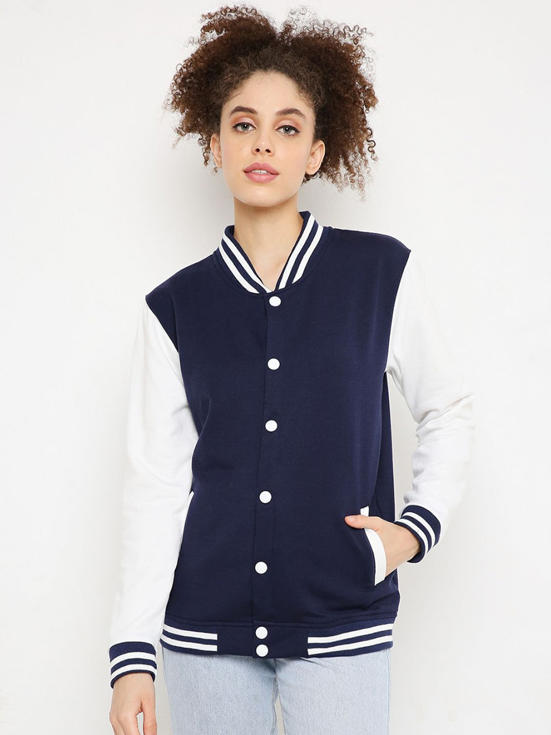 Buy Be Savage Women Windcheater And Water Resistant Bomber Jacket ...