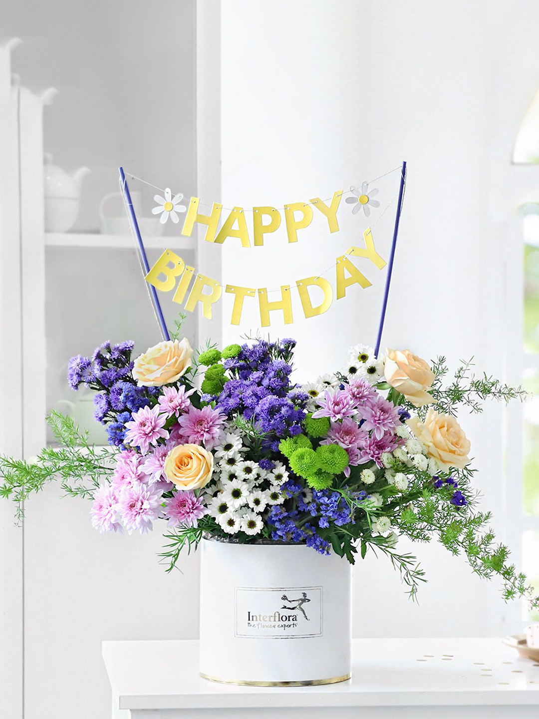 Buy Interflora Fresh Flowers Bouquet - Fresh Flowers for Unisex ...