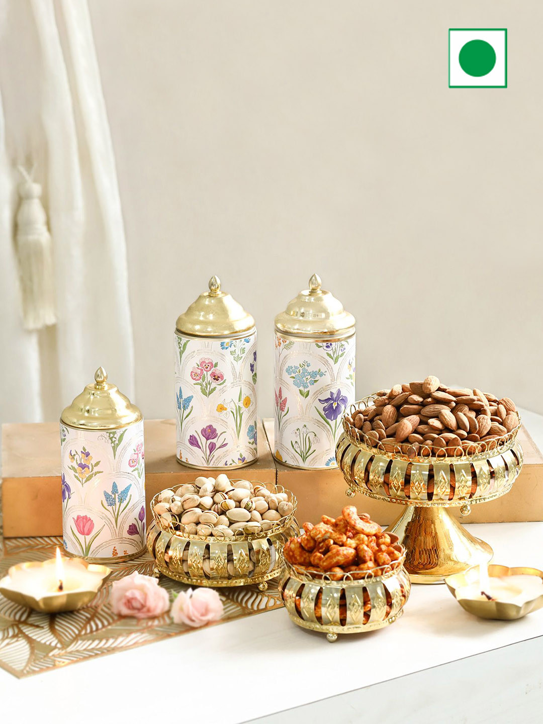 Buy Interflora Festive Elegance Home Gift Set - Home Gift Sets for ...