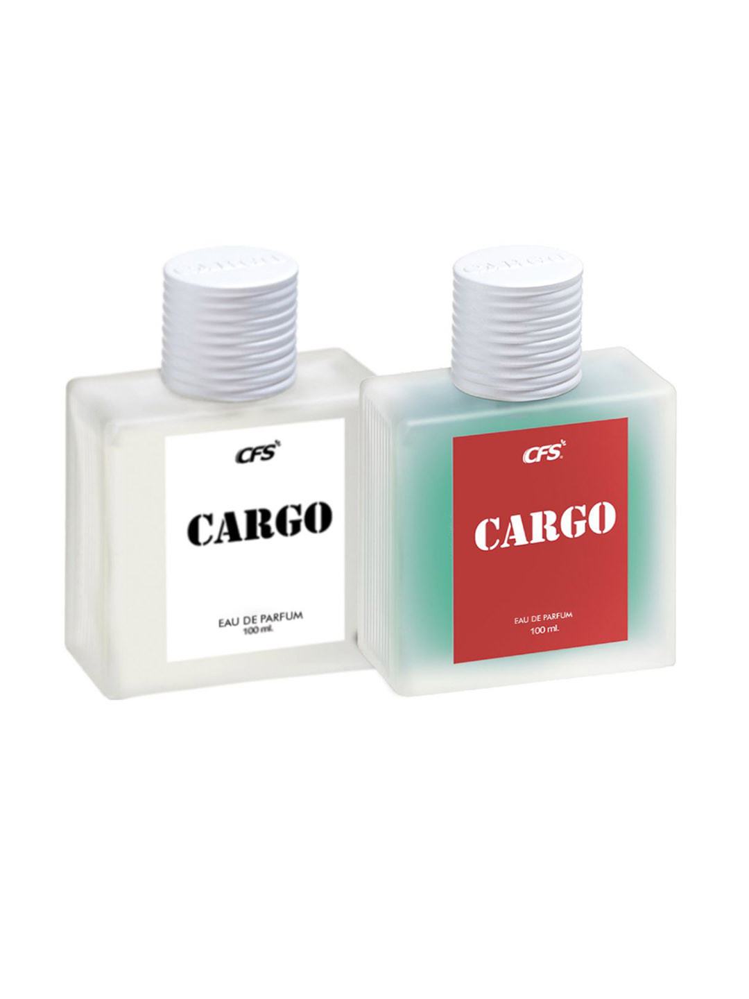 Buy CFS Set Of Cargo White & Cargo Blue Long Lasting Eau De Parfum 100 ...