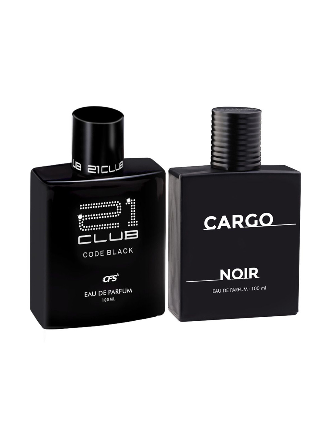 Buy CFS Set Of 21 Club Code Black & Cargo Noir Long Lasting Eau De ...