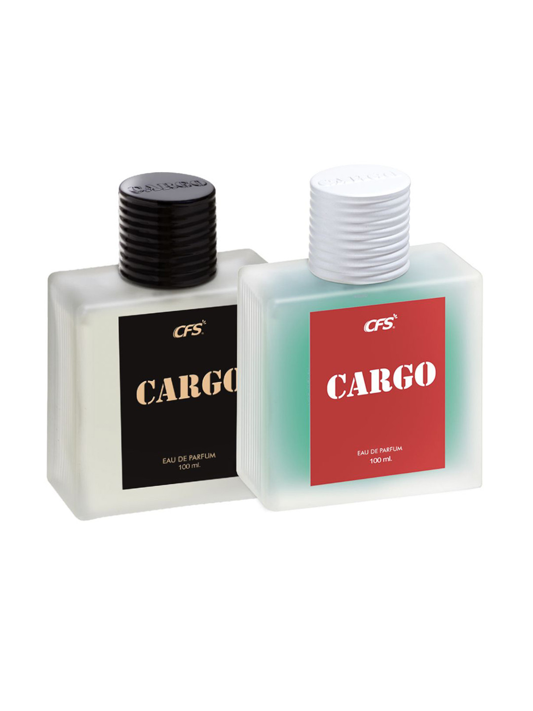 Buy CFS Cargo Black & Cargo Blue Set Of 2 Long Lasting Eau De Parfum ...